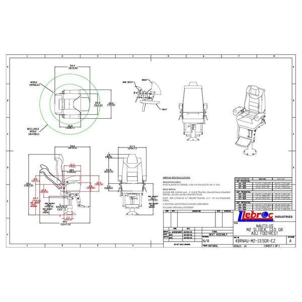 Nautilus Series 2 Helm Chair - Llebroc
