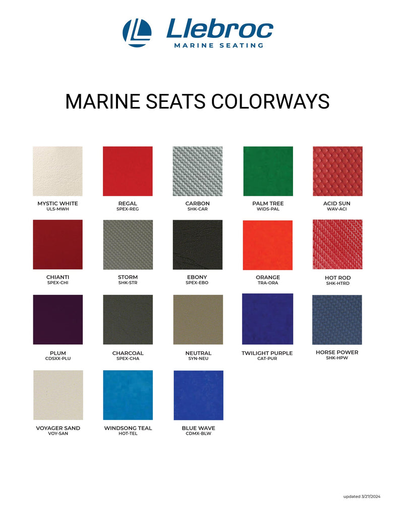 SX Marine Seat - Llebroc