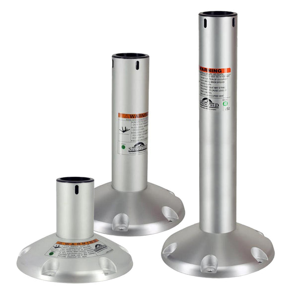 2 7/8" Fixed Height Pedestal with 9" Base - Llebroc